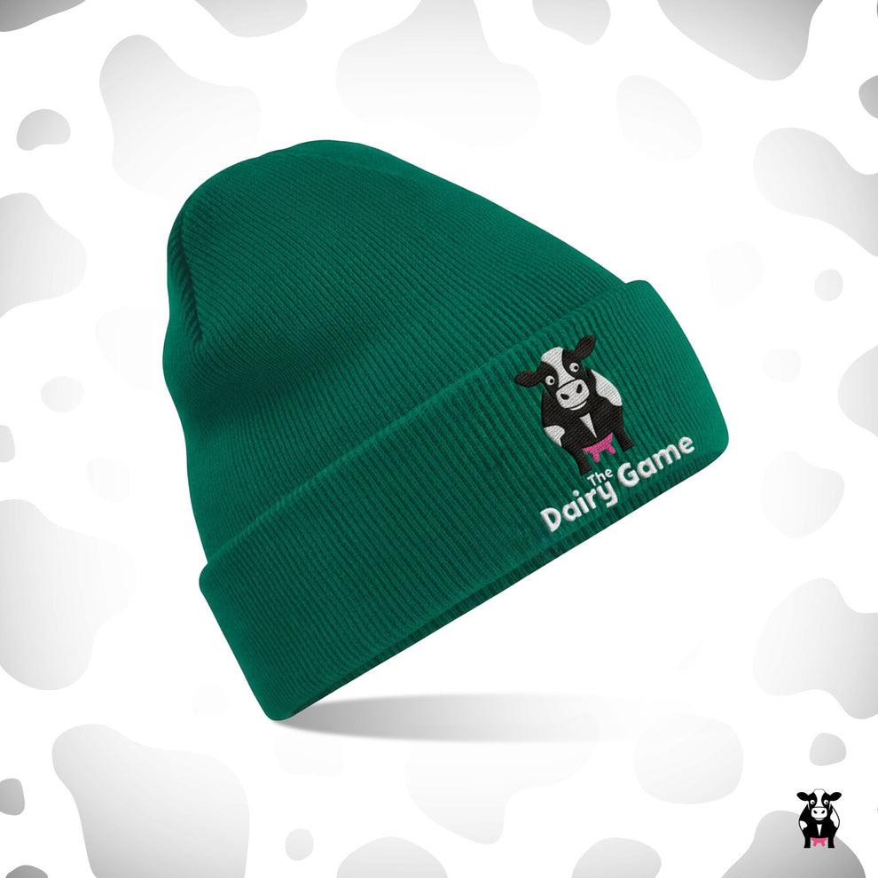 The Dairy Game Beanie - Green – The Sheep Game